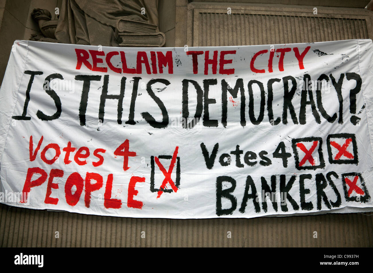 Anti banking hi-res stock photography and images - Alamy