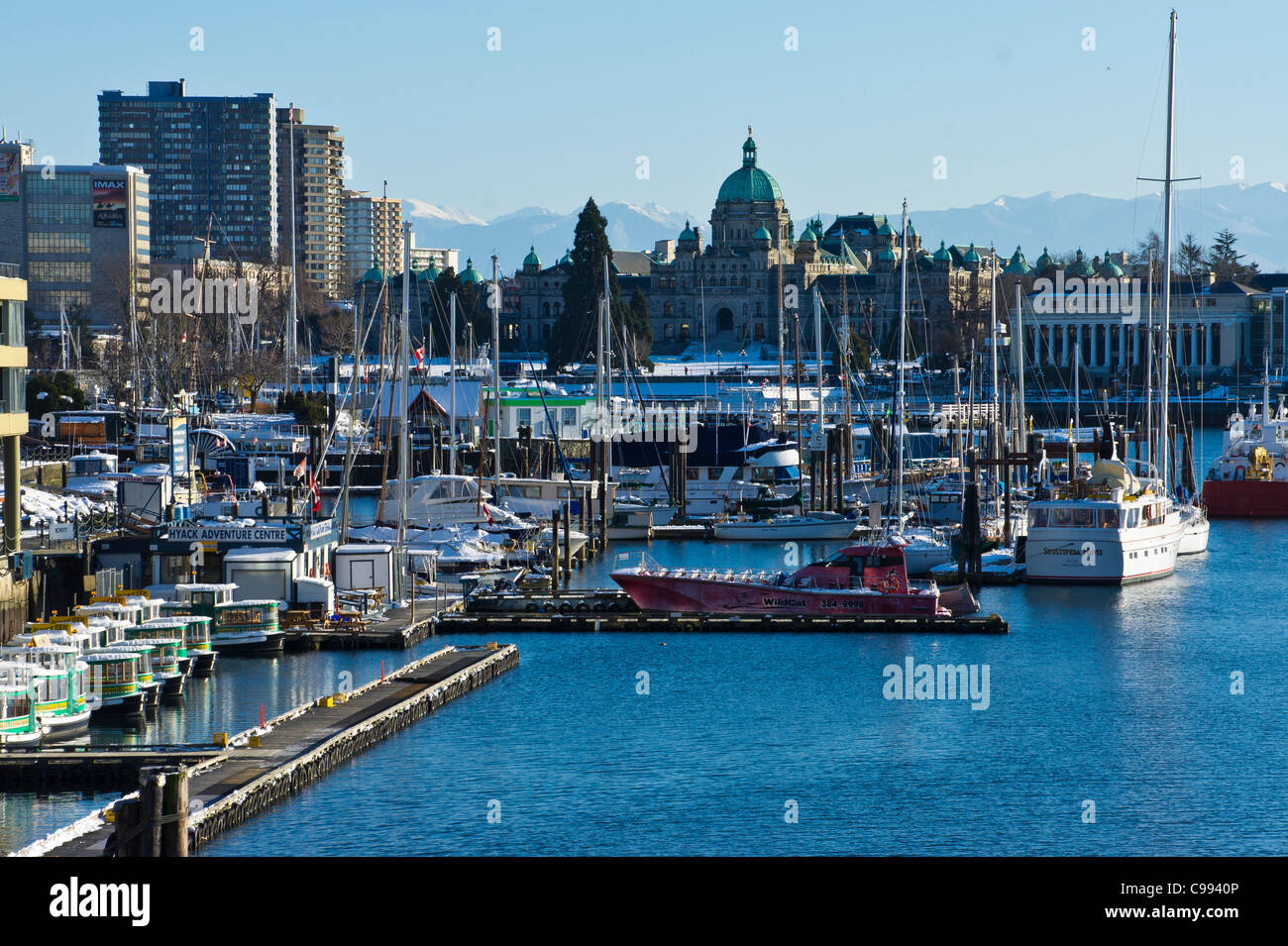 harbour view Victoria British Columbia Stock Photo - Alamy