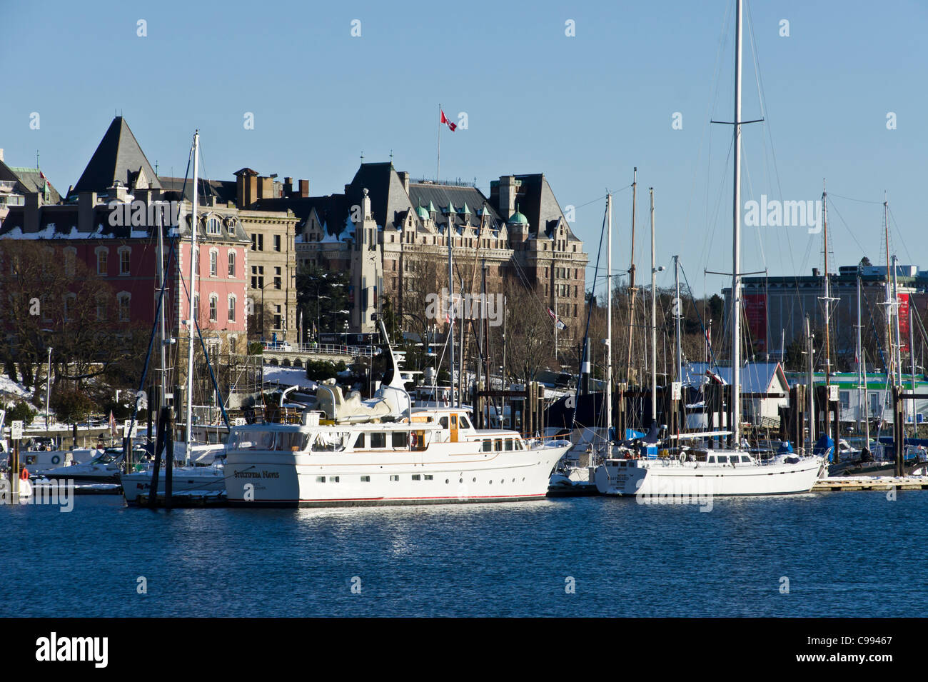 harbour view Victoria British Columbia Stock Photo - Alamy