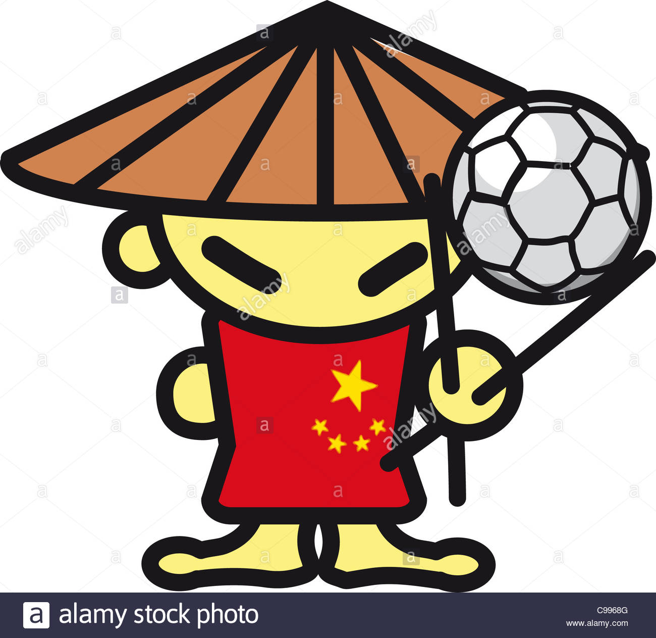 Flag China Icon Cartoon Stock Photos & Flag China Icon Cartoon Stock ...