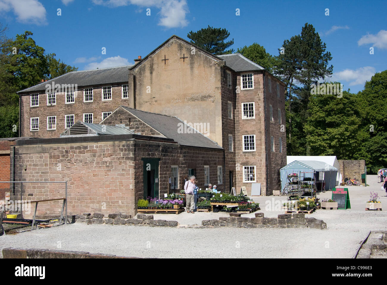 Cromford Mill Industrial Revolution High Resolution Stock Photography ...