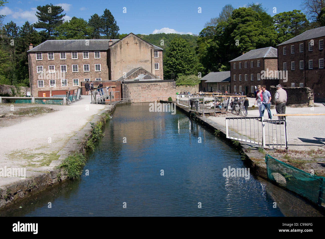 Cromford Mill Derbyshire Stock Photo - Alamy