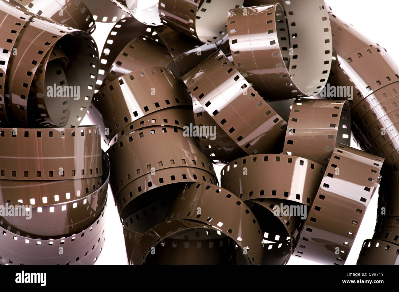 object on white - negative close up Stock Photo - Alamy