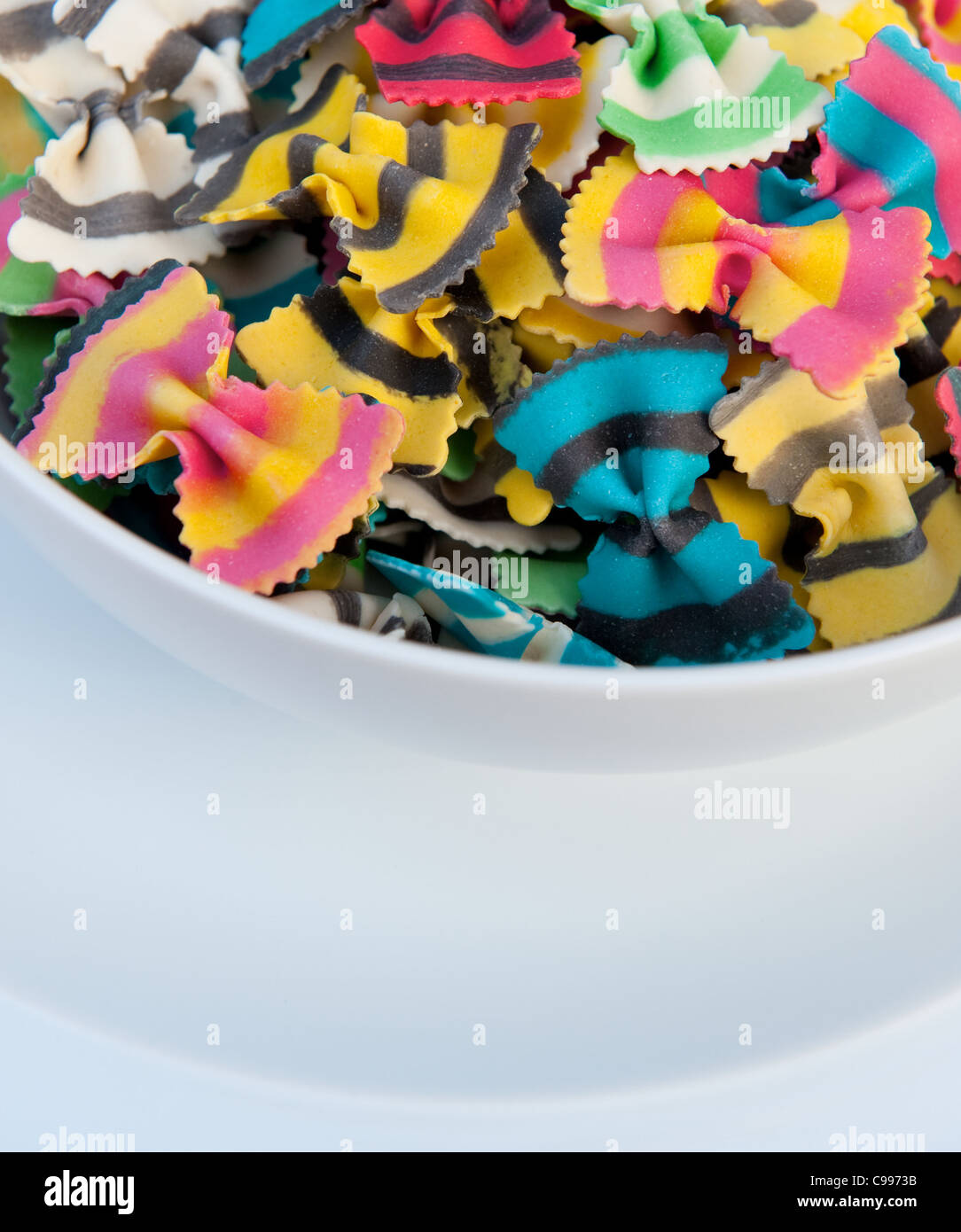 Rainbow pasta hi-res stock photography and images - Alamy
