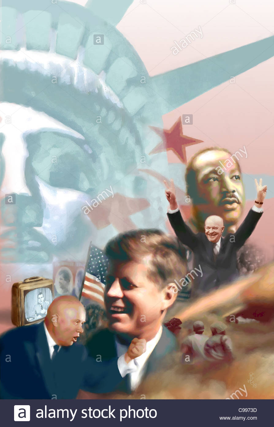 American History Collage Stock Photos & American History Collage Stock ...