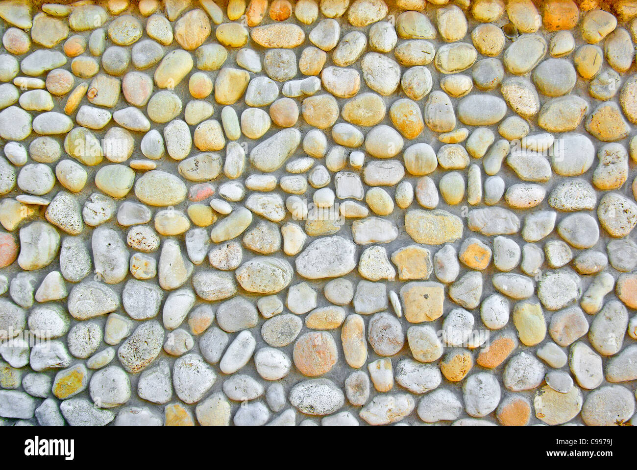 Traditional handmade stone wall texture Stock Photo - Alamy