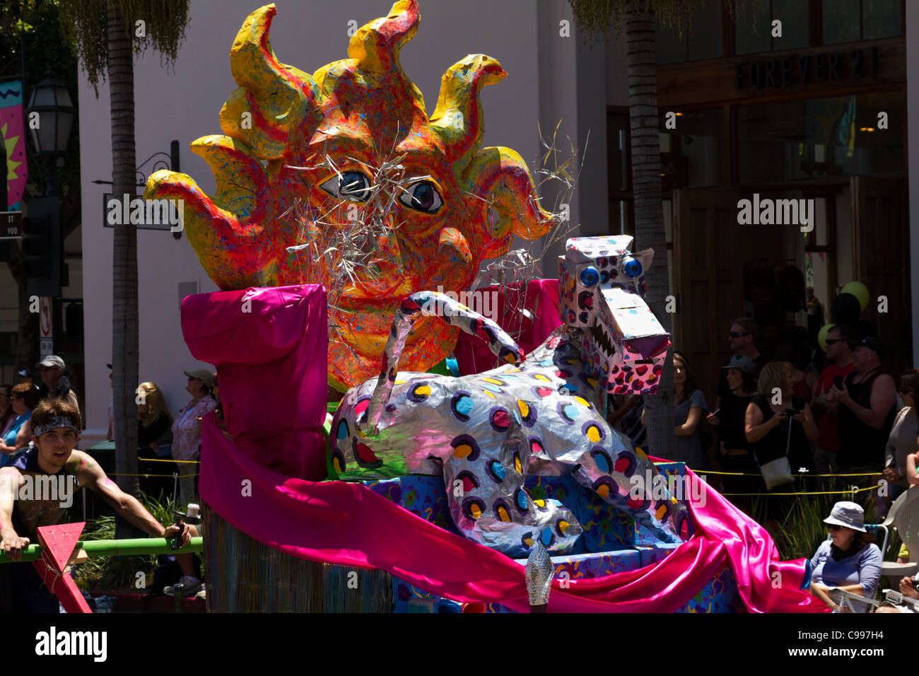 2011 Solstice Parade in "Santa Barbara", California Stock Photo - Alamy