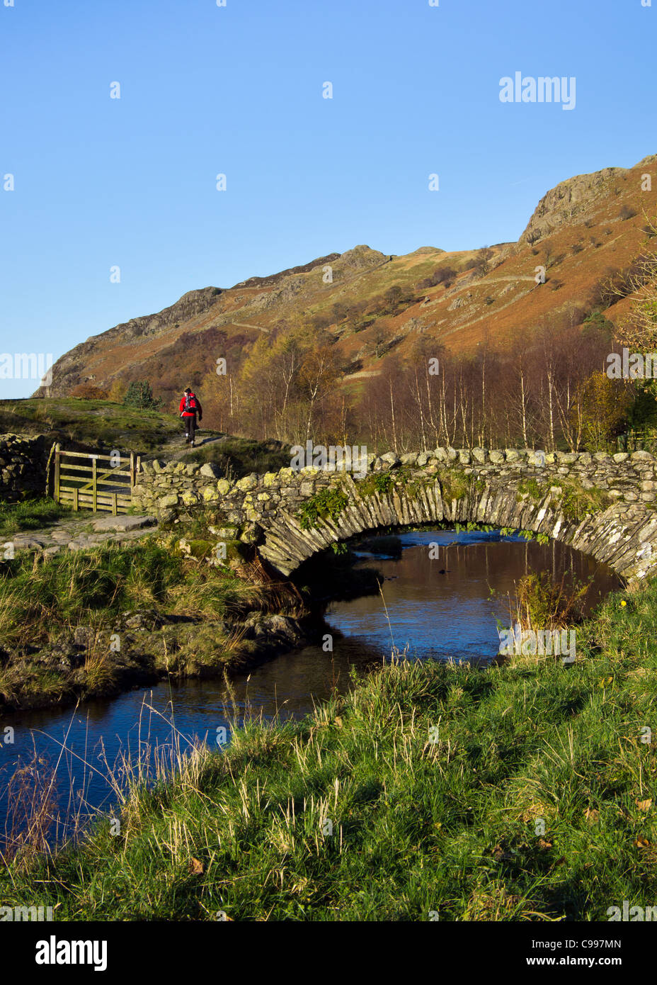 Packhorse bridge, watendlath hi-res stock photography and images - Alamy