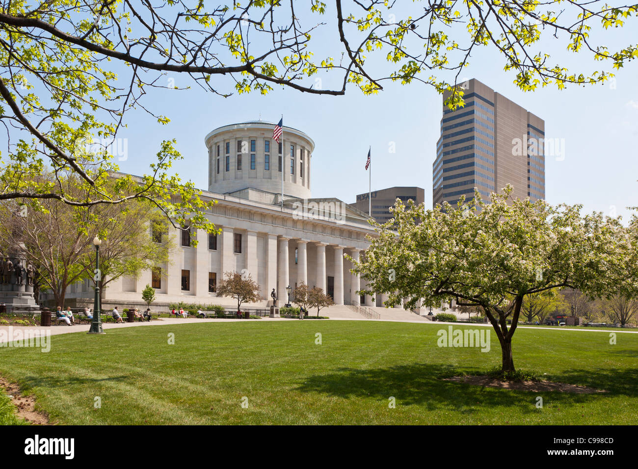 The Ohio Statehouse in downtown Columbus, Ohio Stock Photo - Alamy
