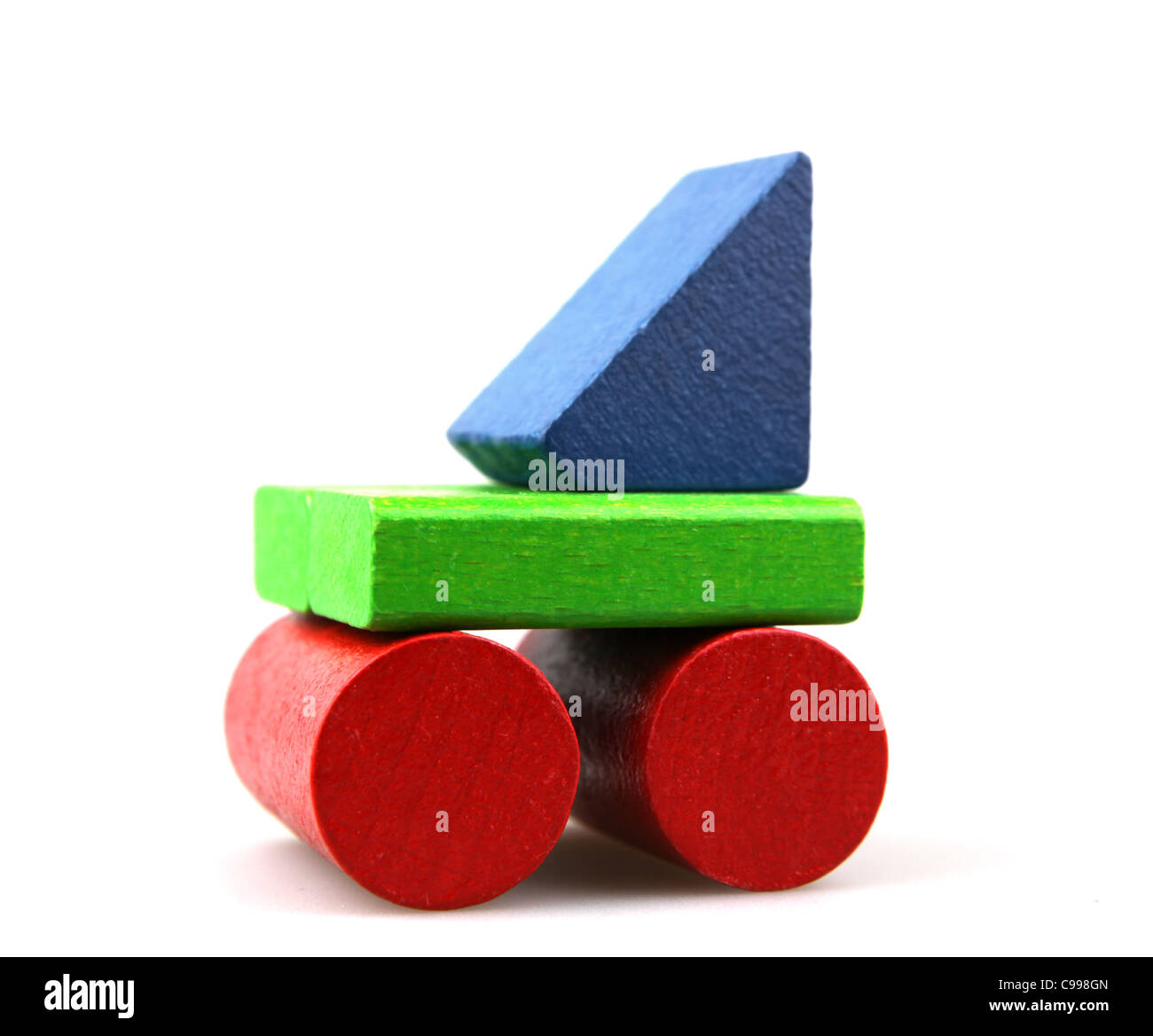 Wooden building blocks Stock Photo - Alamy