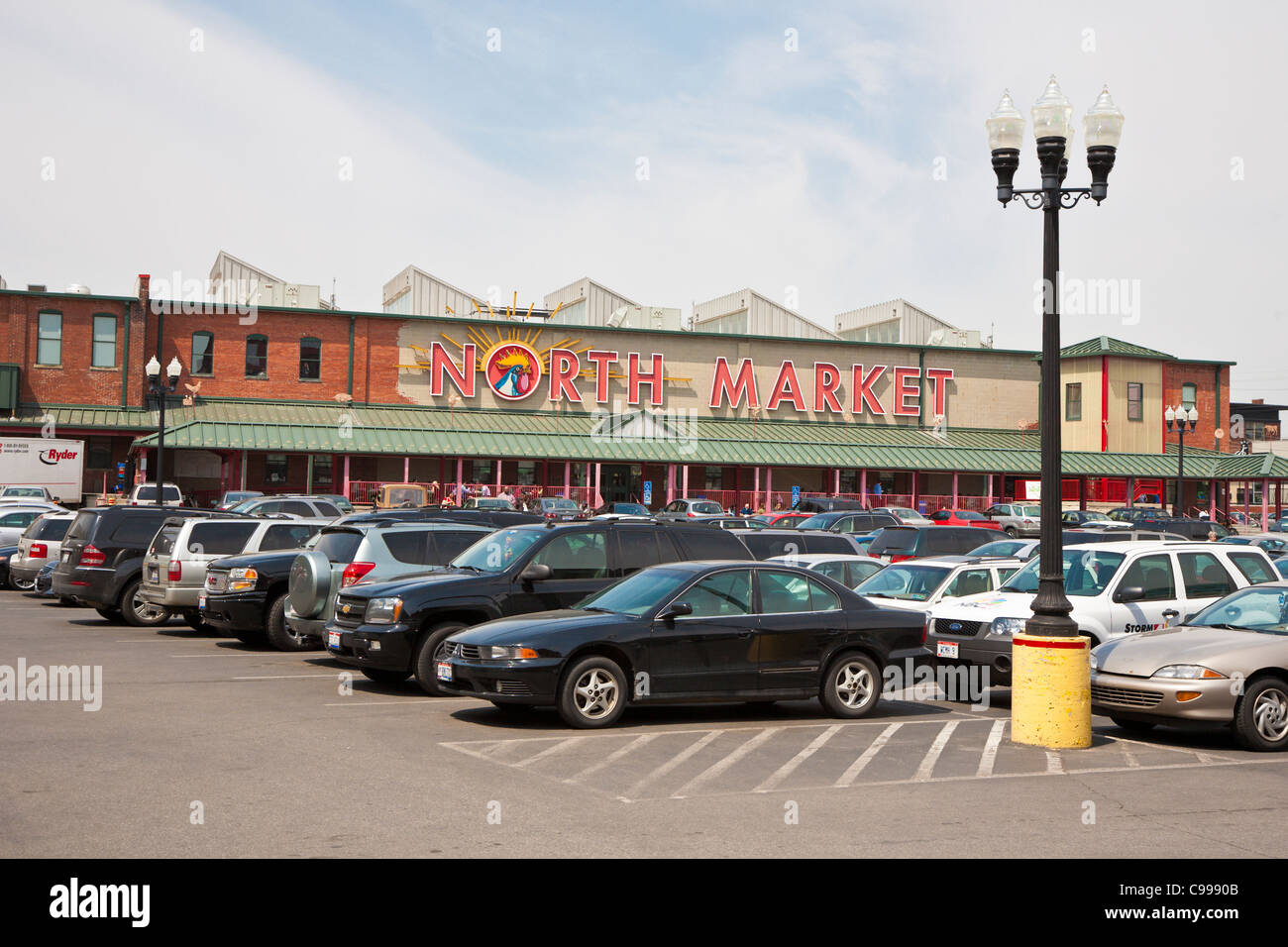 The North Market public market in Columbus, Ohio Stock Photo - Alamy