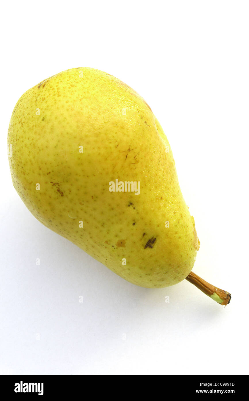 pear on the white background Stock Photo - Alamy