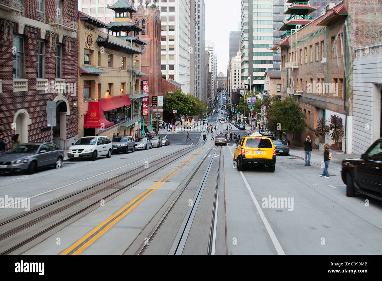 San Francisco street Stock Photo - Alamy