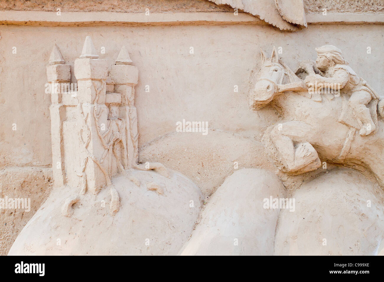 Israel haifa sand castle sculpture hi-res stock photography and images ...