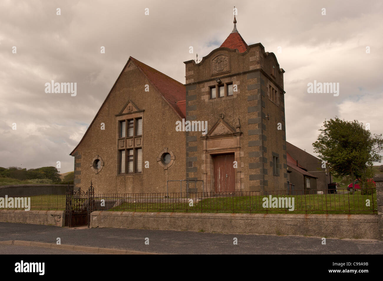 Islay Church erected in the name of Ian Ramsey 1902 on the Scottish ...