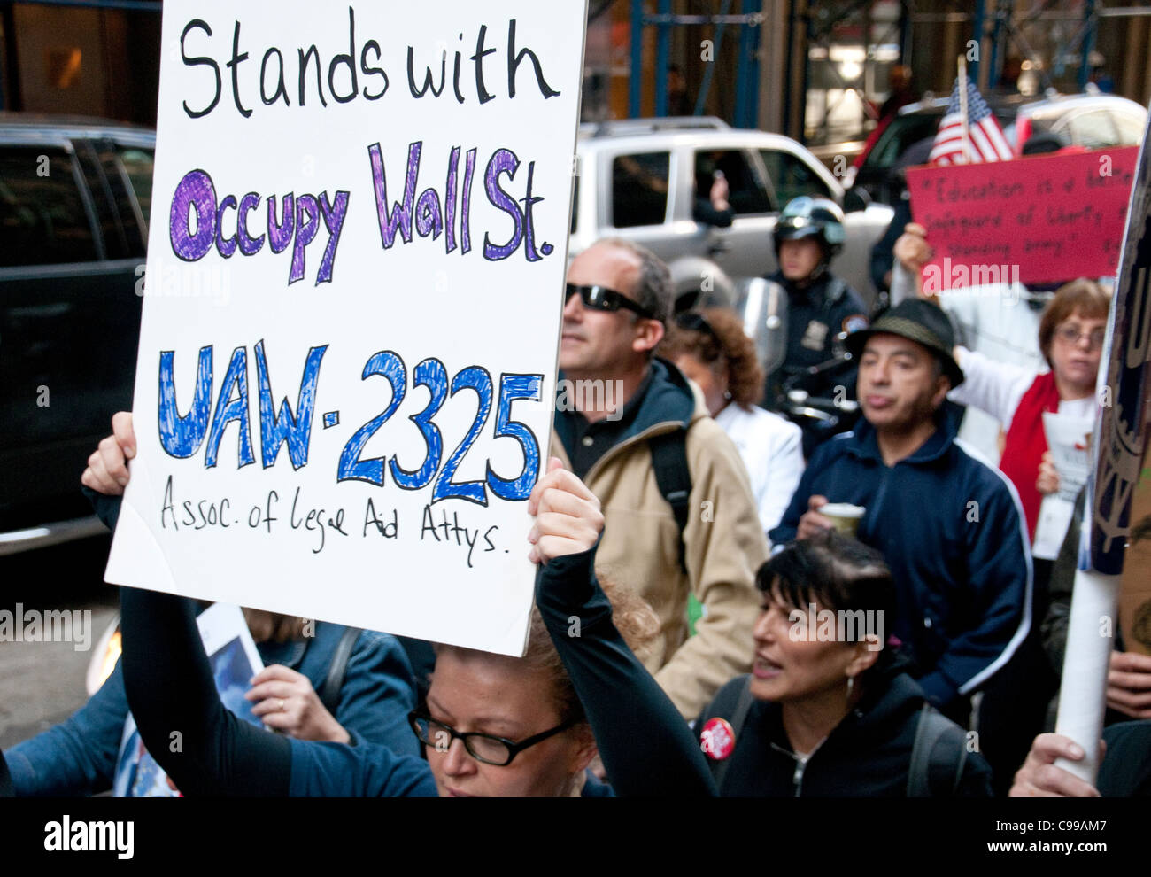 Occupy wall street new york 2011 sign hi-res stock photography and ...