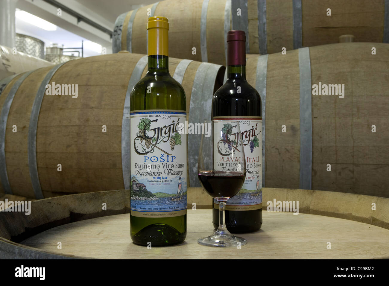 Peljesac Peninsula: vineyard samples Stock Photo - Alamy