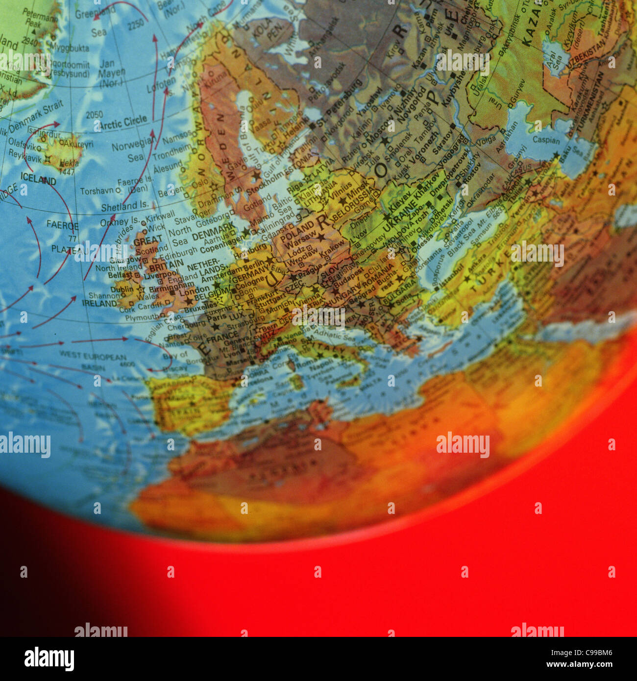 Global temperature map hi-res stock photography and images - Alamy