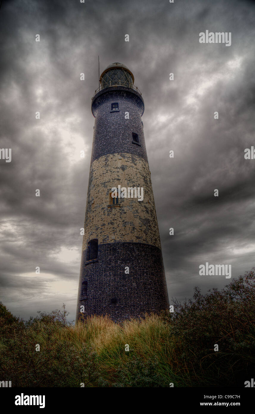 Spurn Point Lighthouse Stock Photo - Alamy
