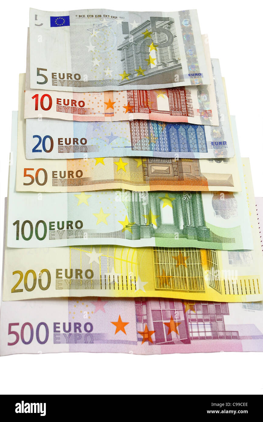 euro money currency Stock Photo - Alamy