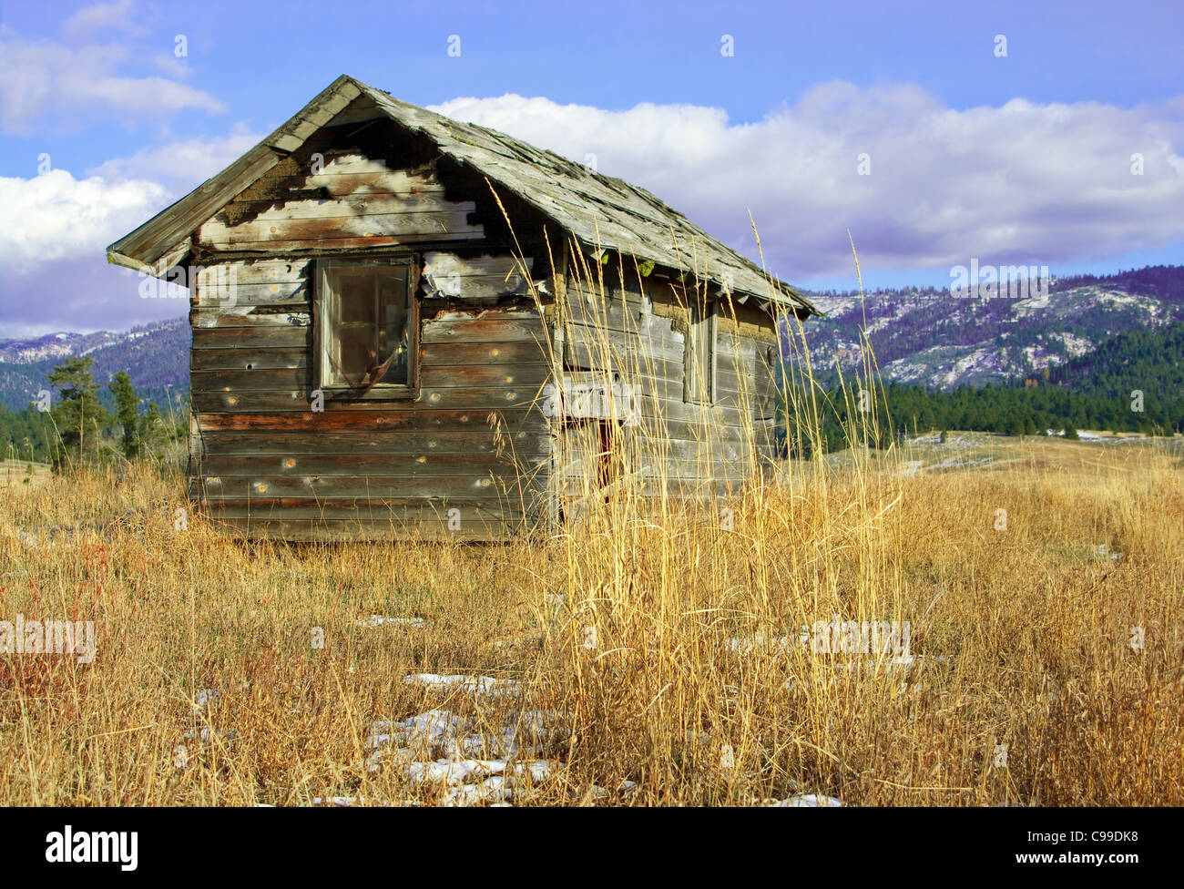 Old west cabin hi-res stock photography and images - Alamy
