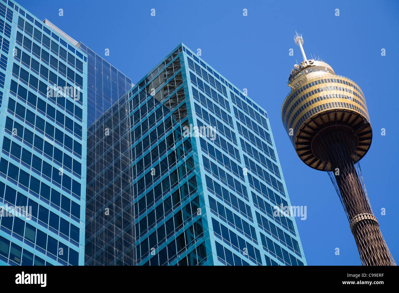 Modern architecture of Sydney's central business district. Sydney, New ...