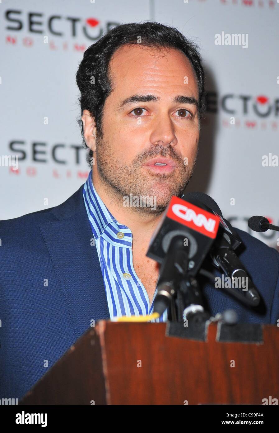 Chris Del Gatto at the press conference for Kris Humphries Announces ...