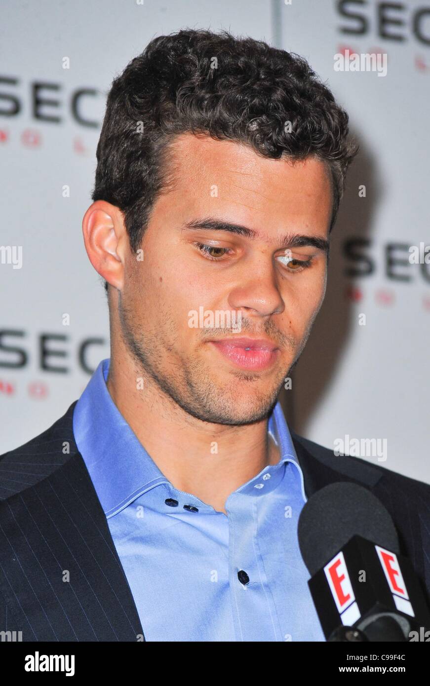 Kris Humphries at the press conference for Kris Humphries Announces ...