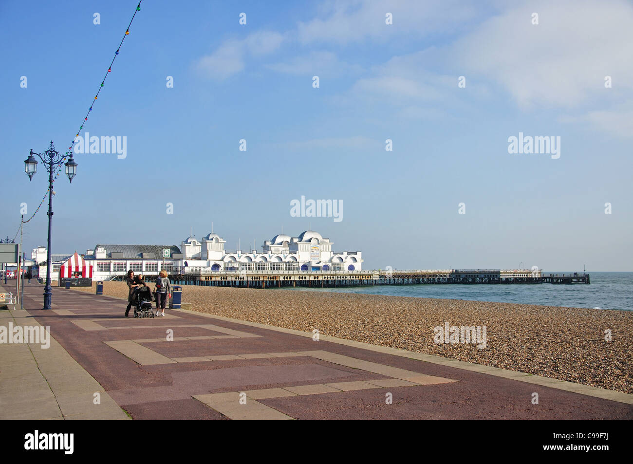 South Parade Pier, Southsea, Portsmouth, Hampshire, England, United ...