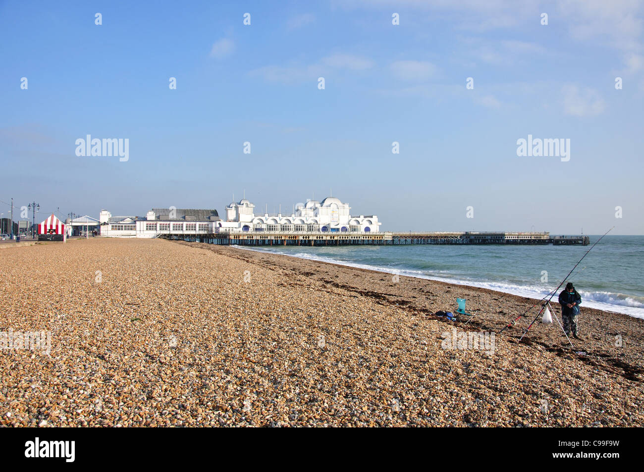 South Parade Pier, Southsea, Portsmouth, Hampshire, England, United ...