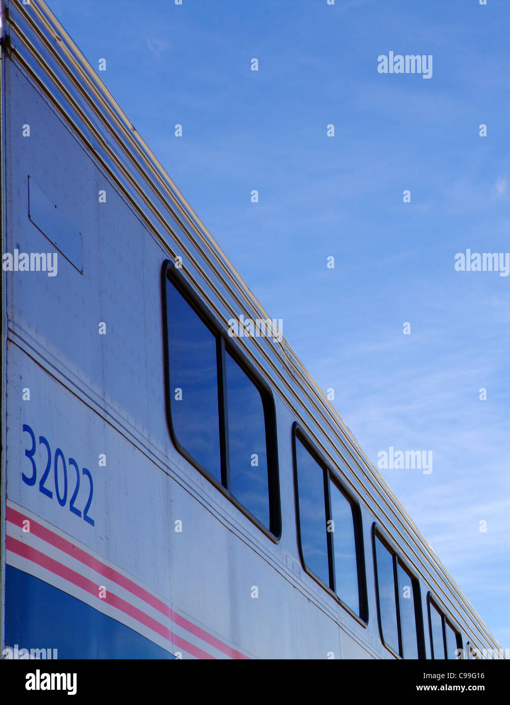 Amtrak train carriage hi-res stock photography and images - Alamy