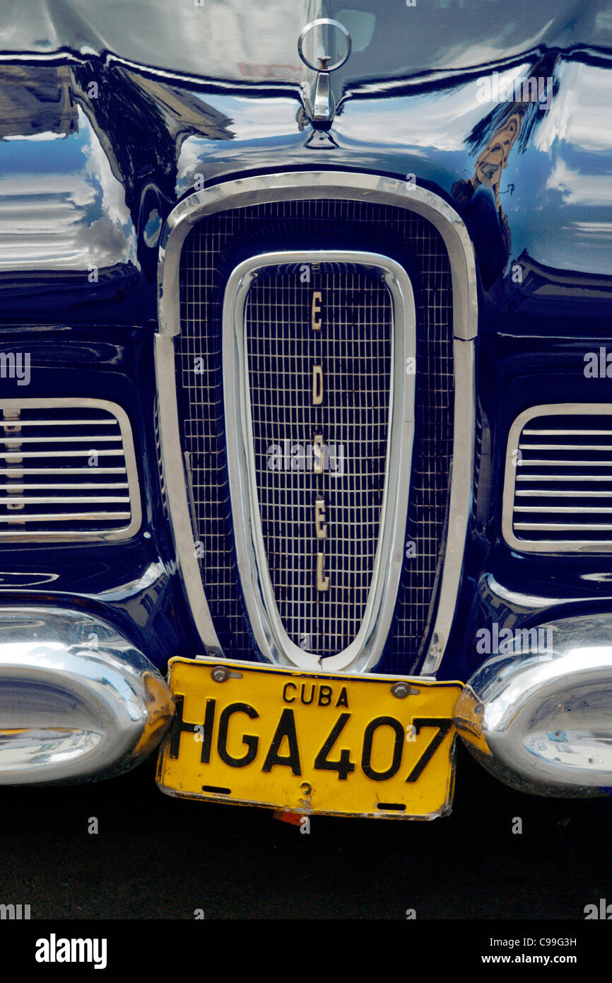 Ford Edsel 1958 Havana Cuba Stock Photo - Alamy