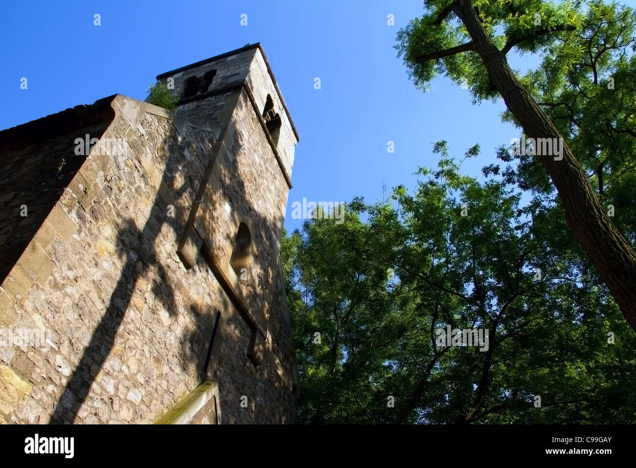 Old catholic chapel in nature Stock Photo - Alamy
