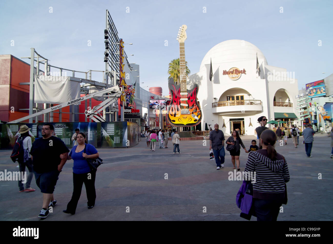 Street entrance of Universal Studio Hollywood Stock Photo - Alamy