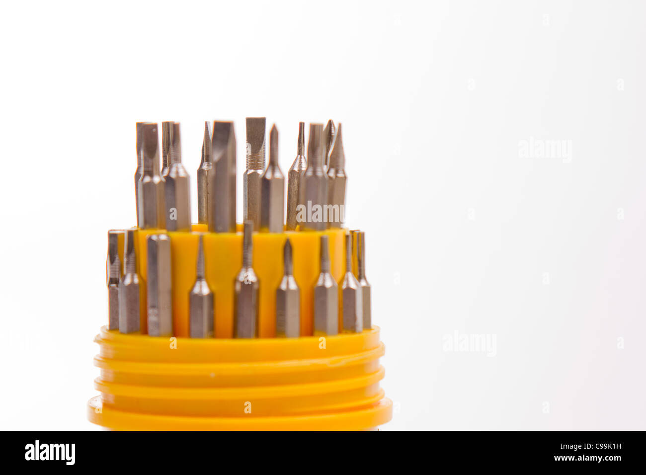 metallic miniature screwdriver Stock Photo - Alamy