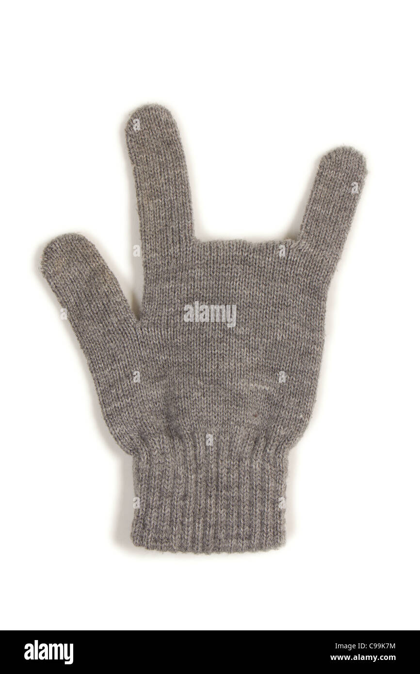 Closeup glove hand Cut Out Stock Images & Pictures - Alamy