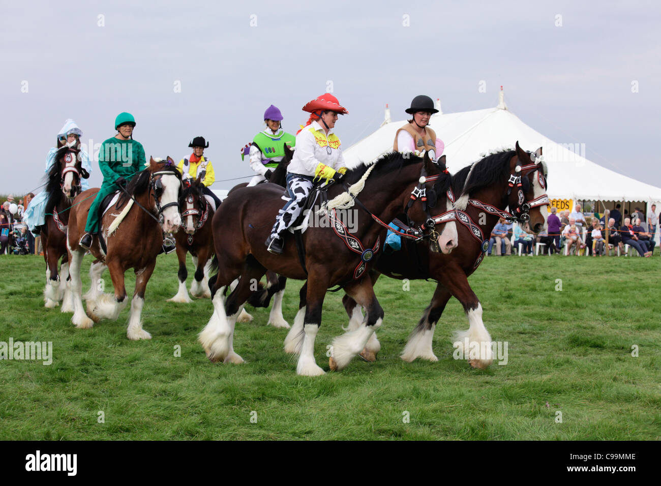 Waldburg Shires musical ride Stock Photo - Alamy