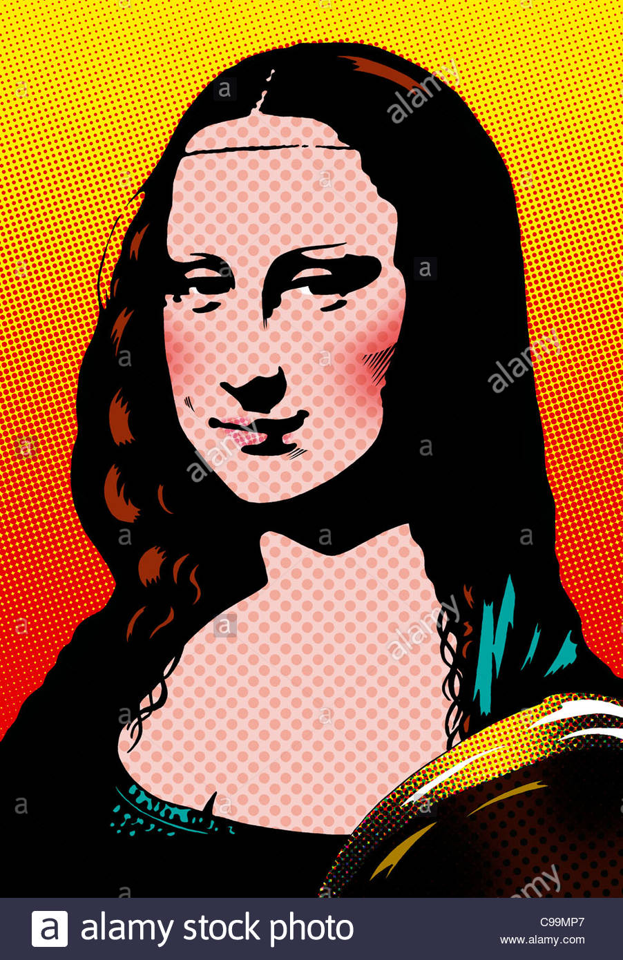 Roy Lichtenstein Painting Stock Photos & Roy Lichtenstein Painting ...