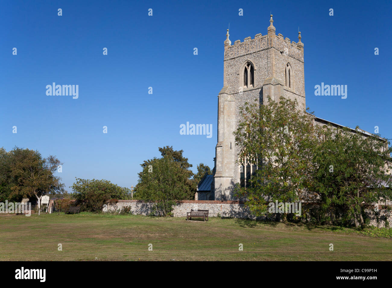 St Mary's Church, Wiveton, Norfolk Stock Photo - Alamy