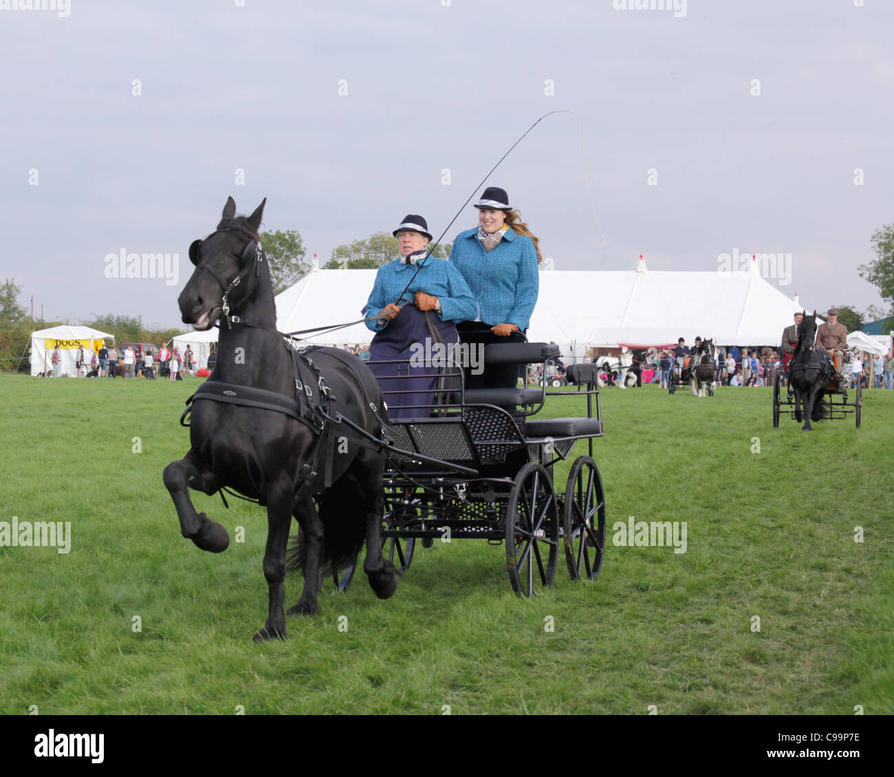 Carriage driving competition at Gransden and District Agricultural Show ...