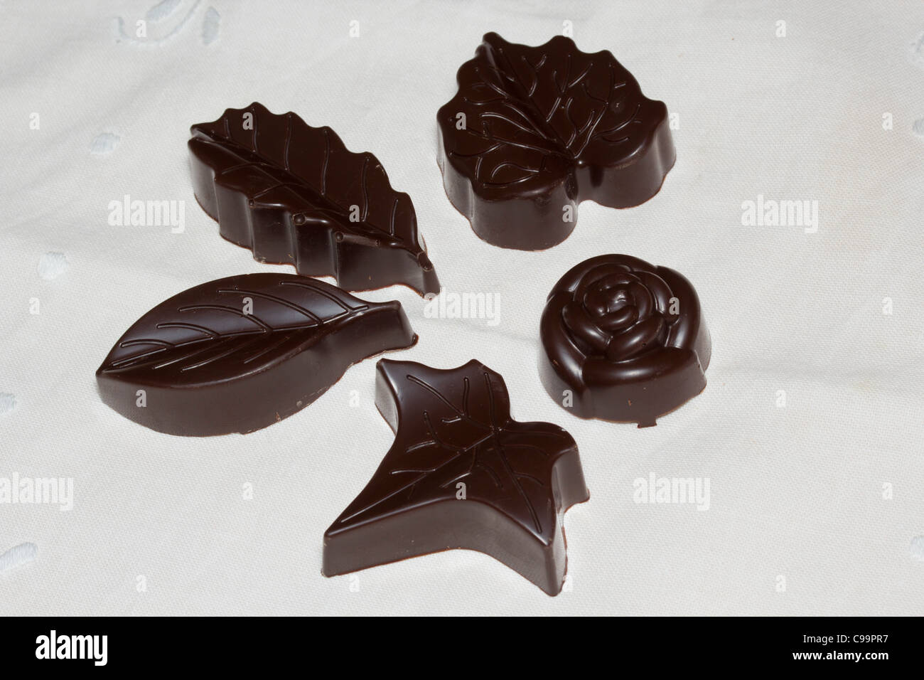 Chocolate color shapes hi-res stock photography and images - Alamy