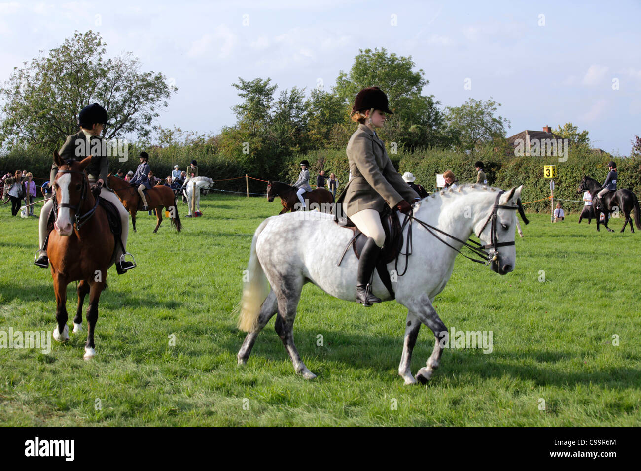 Equitation competition at Gransden and District Agricultural Show 2011 ...