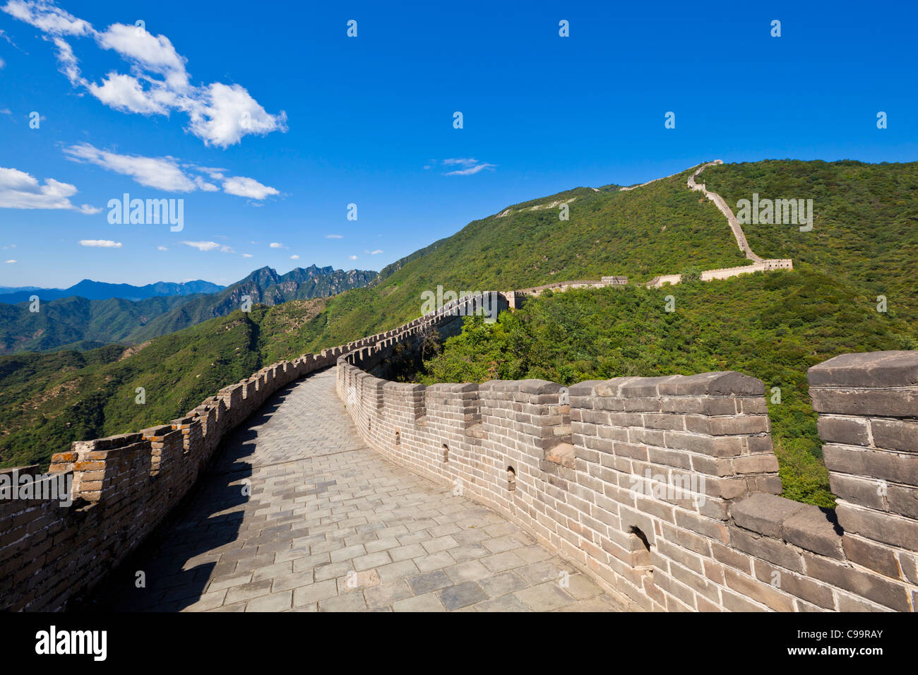 Great Wall of China, UNESCO World Heritage Site, Mutianyu, Beijing ...