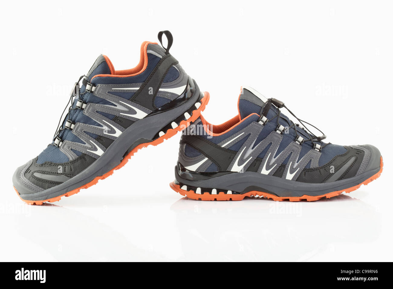 Running shoes white background hi-res stock photography and images - Alamy