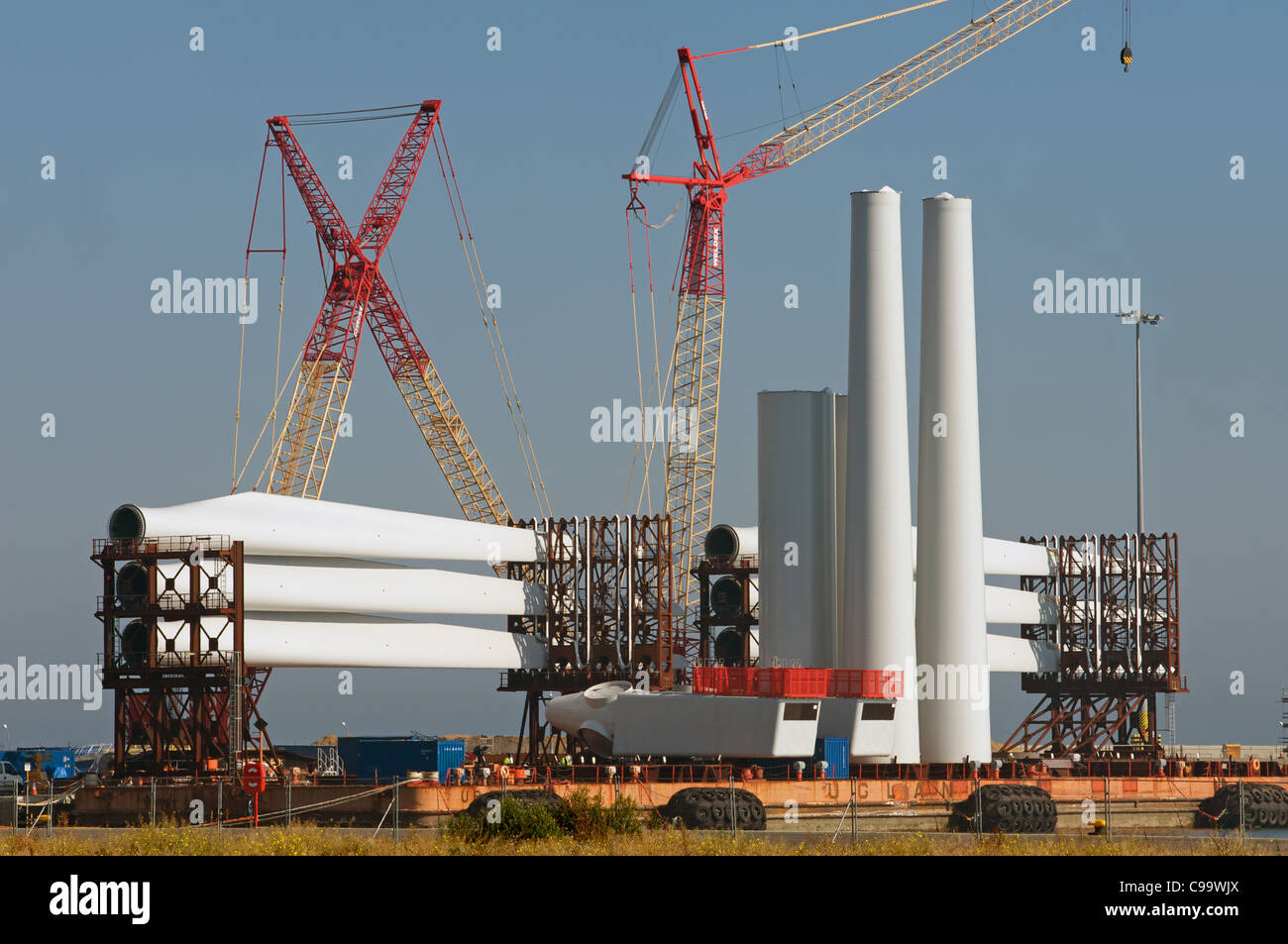 Offshore wind turbine water hi-res stock photography and images - Alamy