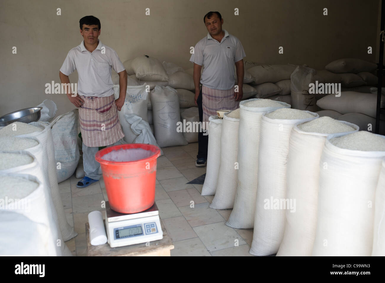 Central Market. Bujara. UZBEKISTAN. Bukhara Stock Photo - Alamy