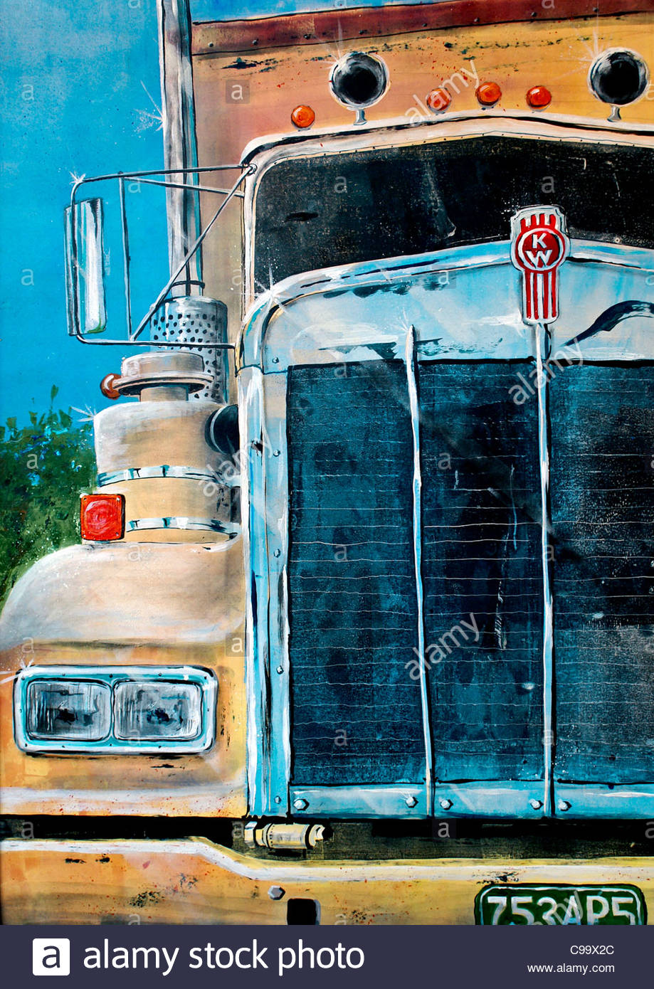 Truck Radiator Stock Photos & Truck Radiator Stock Images - Alamy