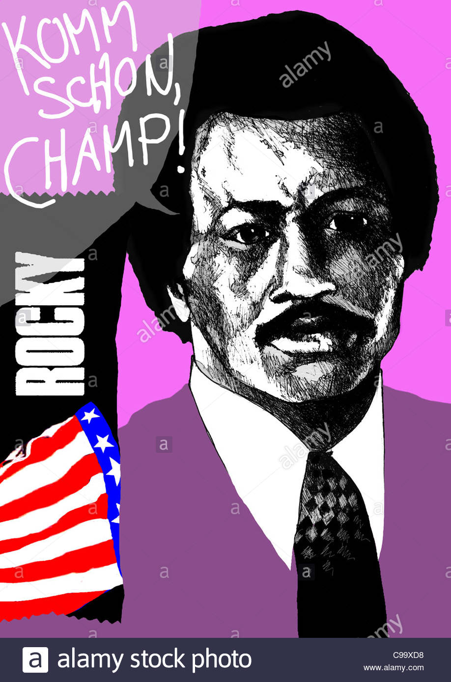 Apollo Creed Rocky Stock Photos & Apollo Creed Rocky Stock Images - Alamy