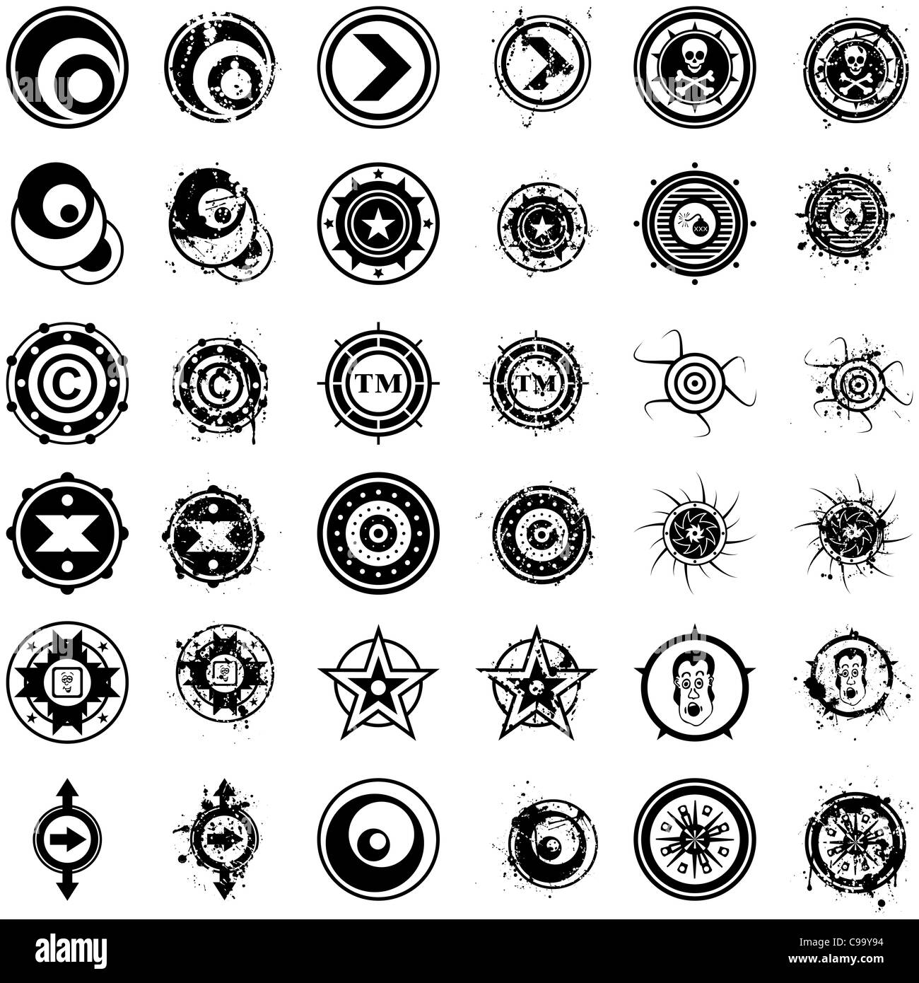 Seals logos hi-res stock photography and images - Alamy