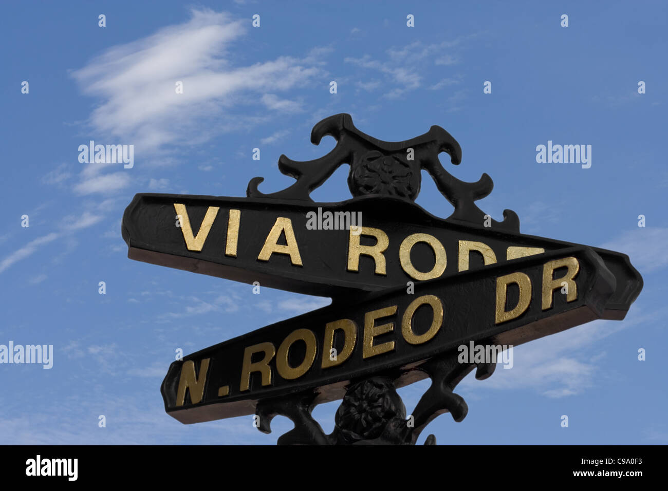 Beverly hills sign wilshire boulevard hi-res stock photography and ...